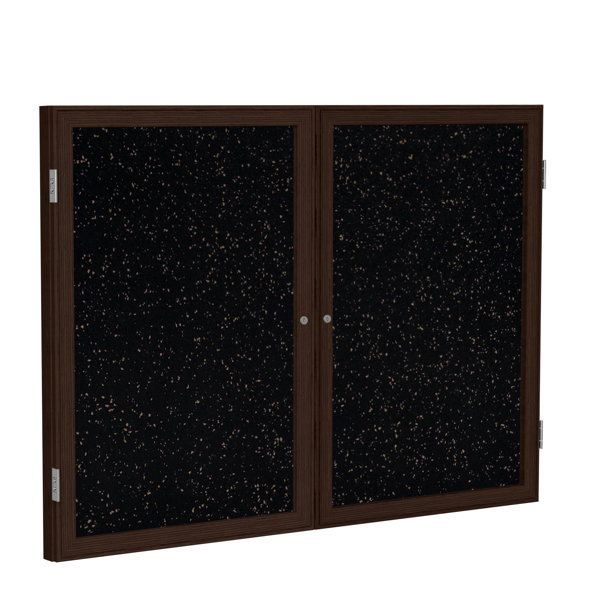 Ghent Enclosed Cabinet Bulletin Board | Wayfair