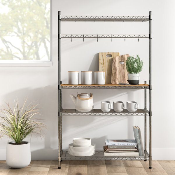 Chrome-kitchen-rack | Wayfair