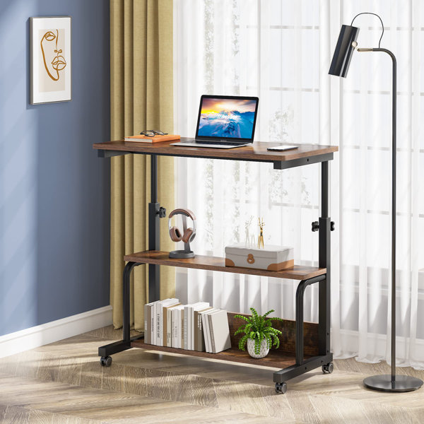 17 Stories Chrishanda Height Adjustable Portable Desk | Wayfair