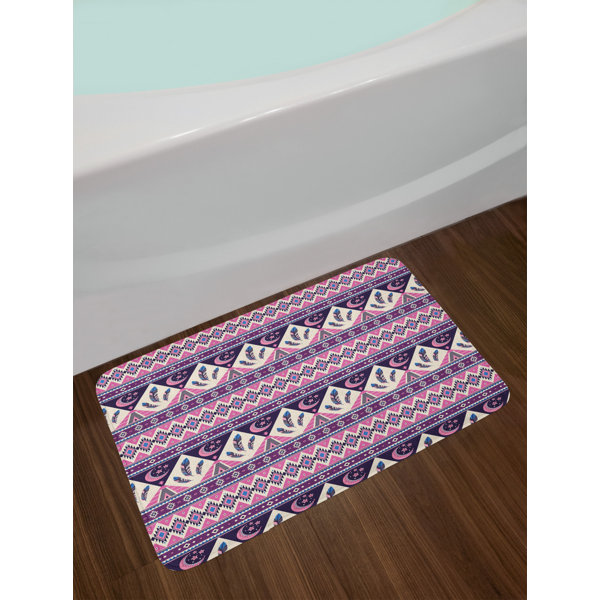 East Urban Home Aztec Bath Rug | Wayfair