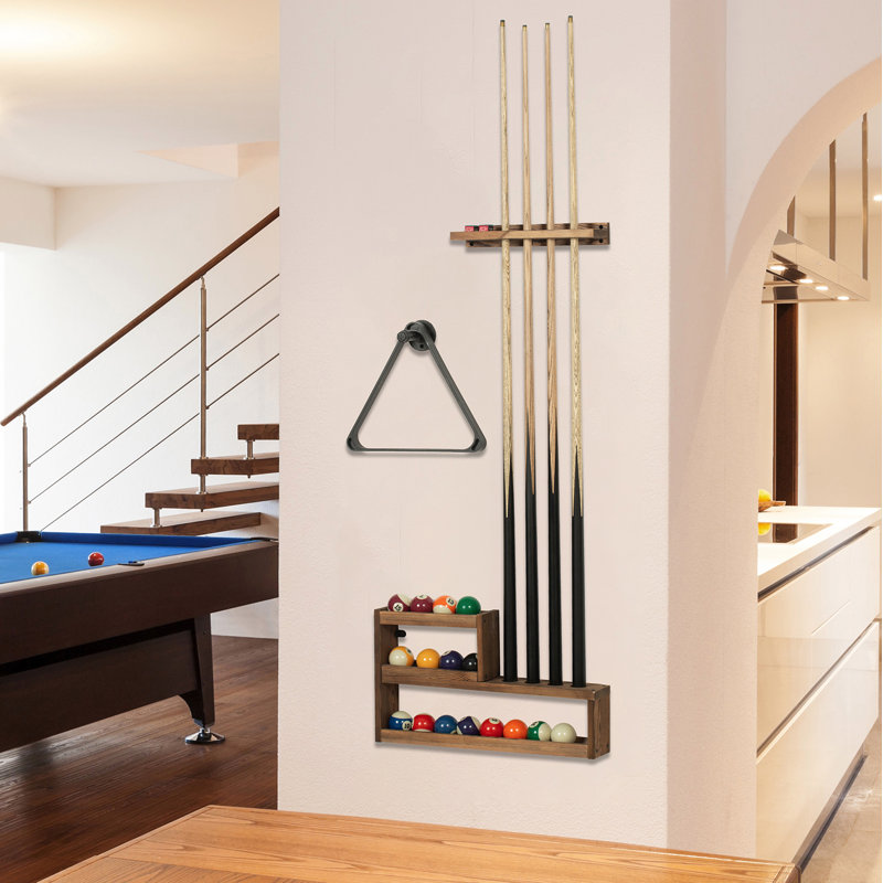 MyGift Pool Cue Rack | Wayfair