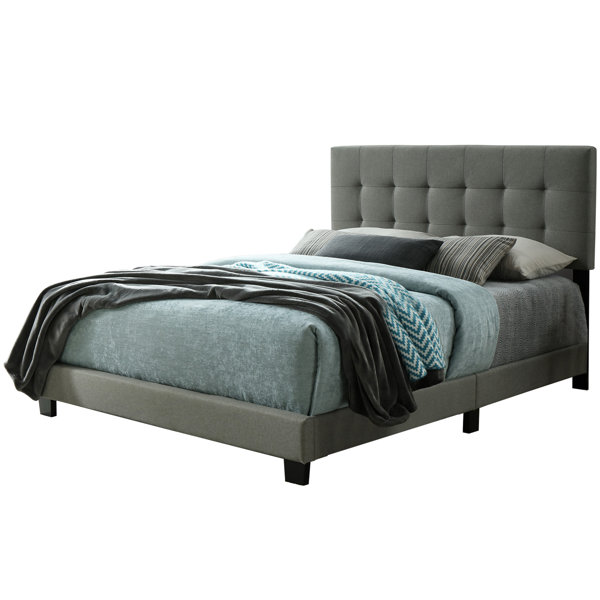 Winston Porter Roi Upholstered Bed & Reviews | Wayfair