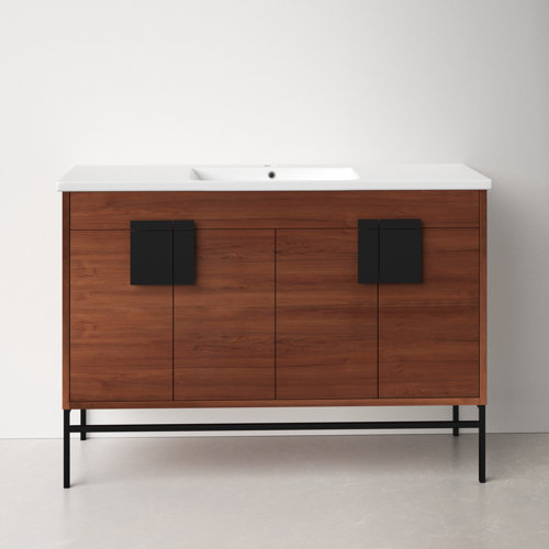 Modern Free-standing Bathroom Vanities | AllModern