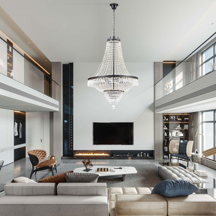 House of Hampton® Diori 9 - Light Empire Chandelier | Wayfair