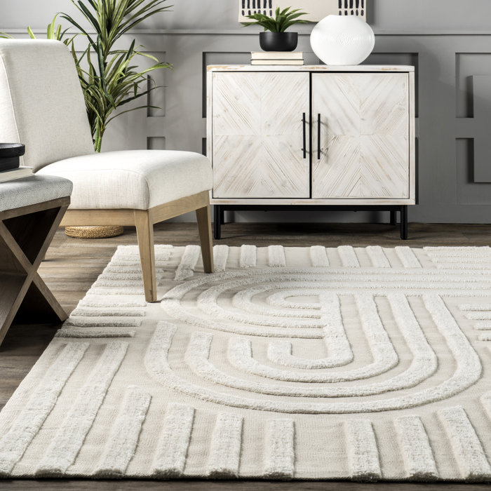 Arvin Olano x Rugs USA Downtown Textured Area Rug | Wayfair