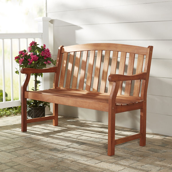 Alcott Hill® Ashprington Eucalyptus Outdoor Bench & Reviews | Wayfair