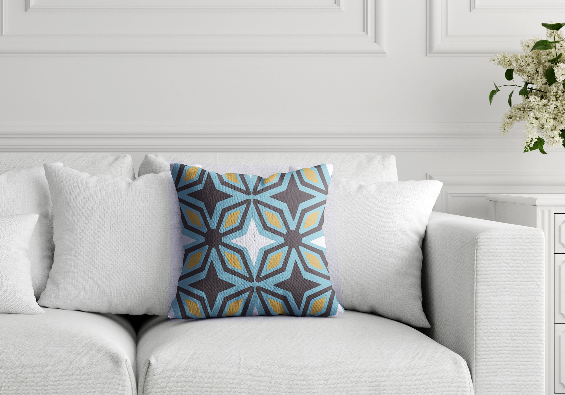 ULLI HOME Cosimo Geometric Pillow Cover | Wayfair ULLI HOME Cosimo Geometric Pillow Cover | Wayfair