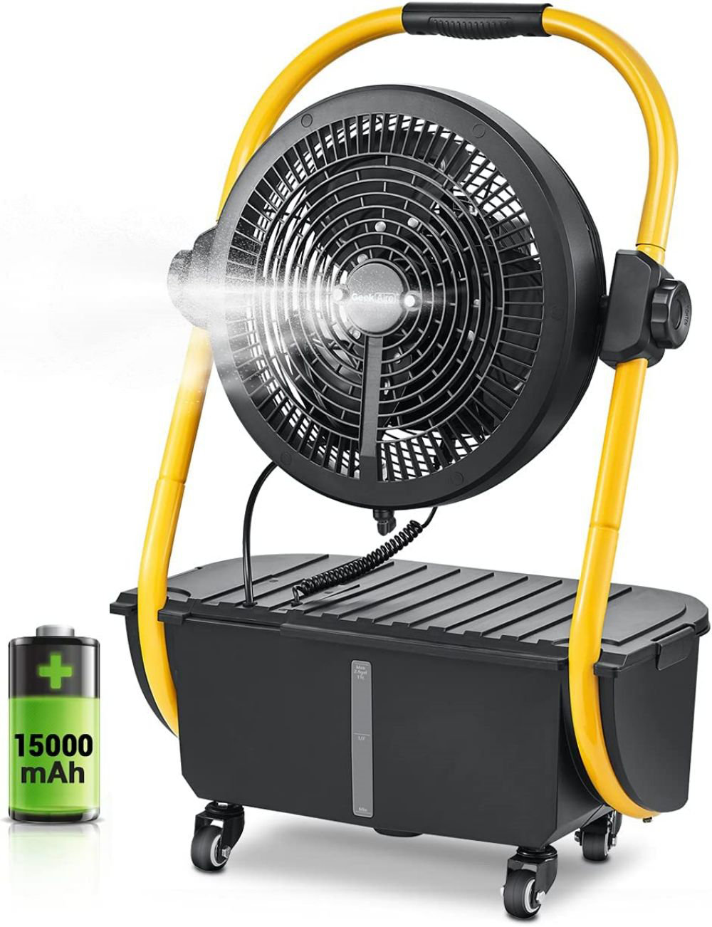 CG INTERNATIONAL TRADING Battery Operated 29.5" Box Fan | Wayfair