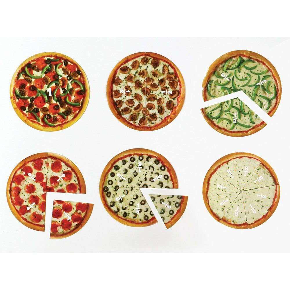 Learning Resources Magnetic Pizza Fraction Set | Wayfair