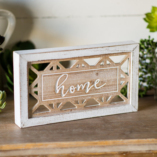 Wooden-home-sign | Wayfair