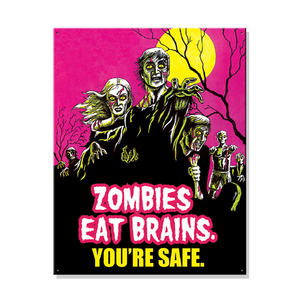 Zombie Eating Brains Art