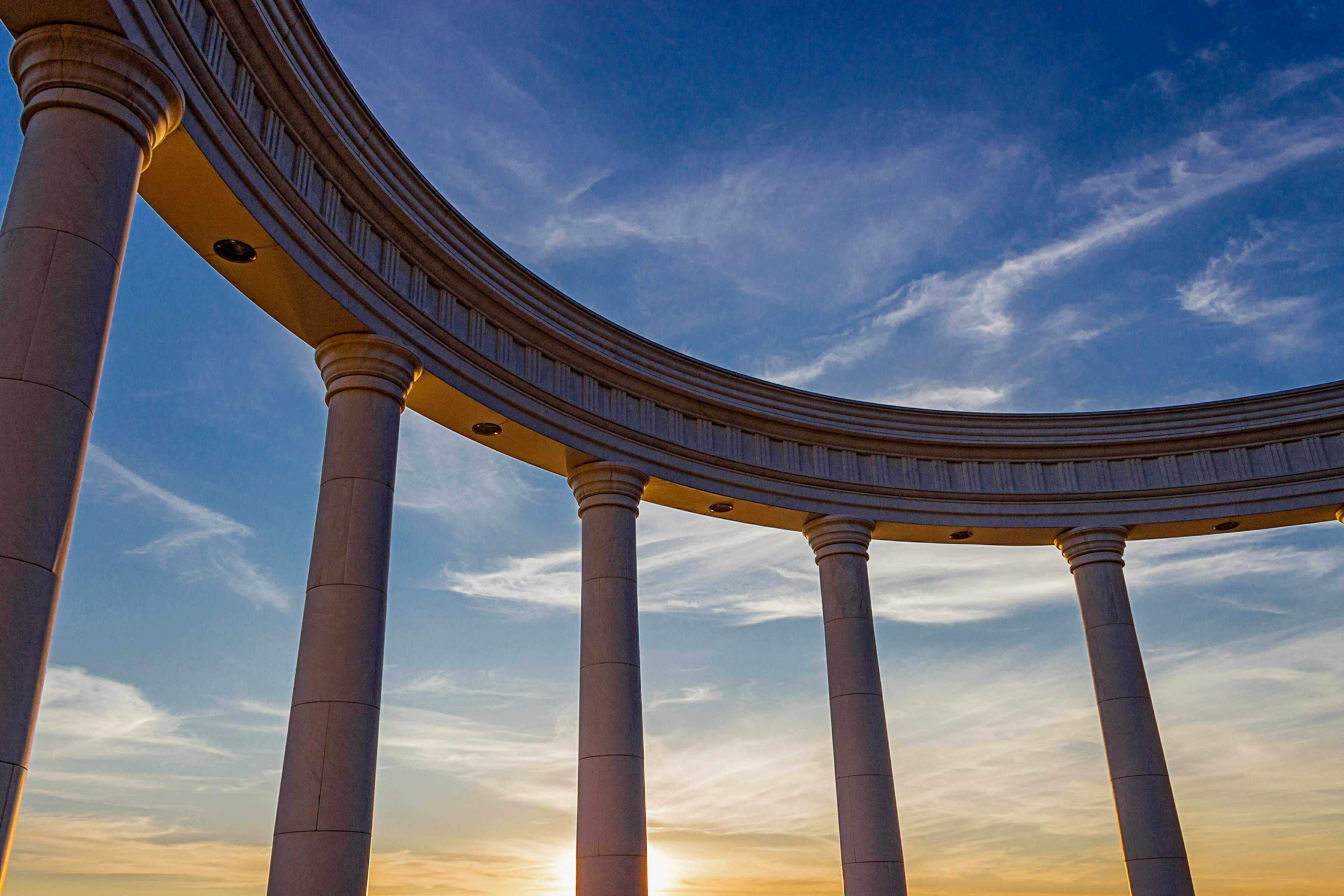 Ebern Designs Colonnade On Canvas by Alx_Yago Photograph | Wayfair