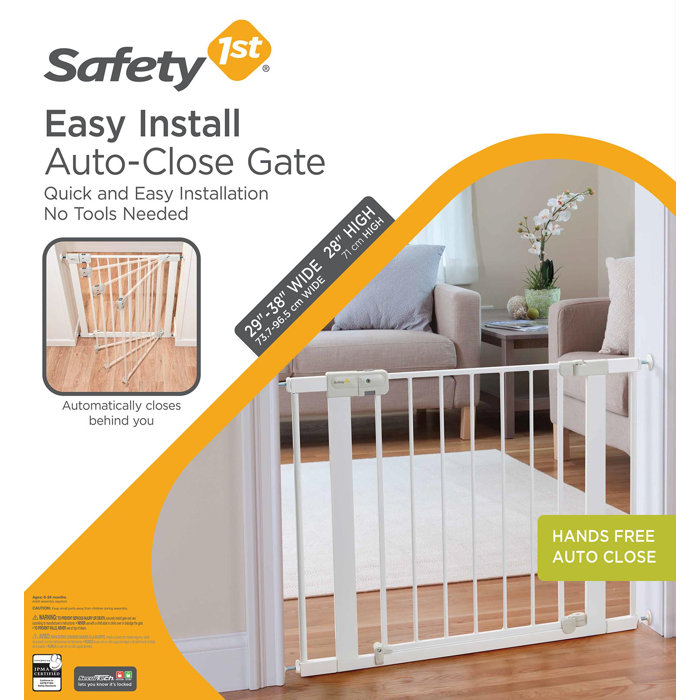 Safety 1st Easy Install Auto-Close Safety Gate & Reviews | Wayfair