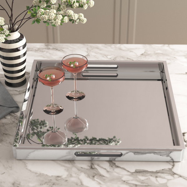 Silver-mirrored-tray | Wayfair