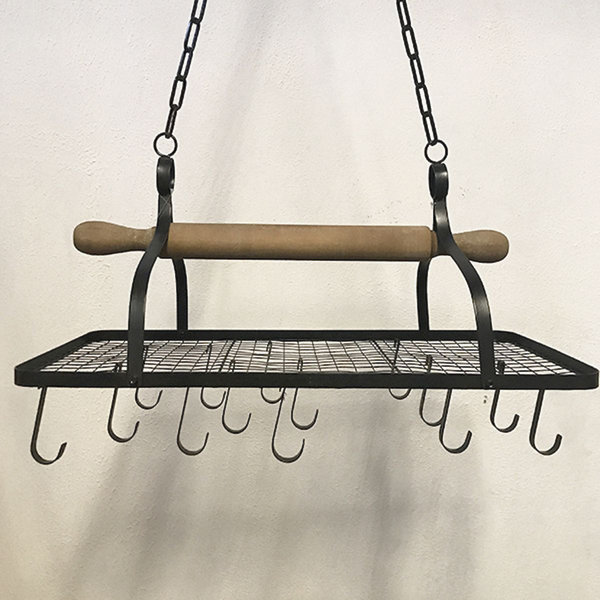 Prep & Savour Hanging Kitchen Rack | Wayfair