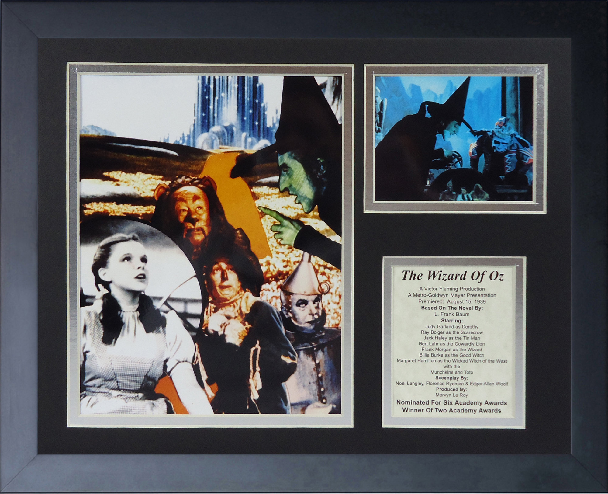 Legends Never Die Wizard Of Oz Picture Frame Memorabilia | Wayfair