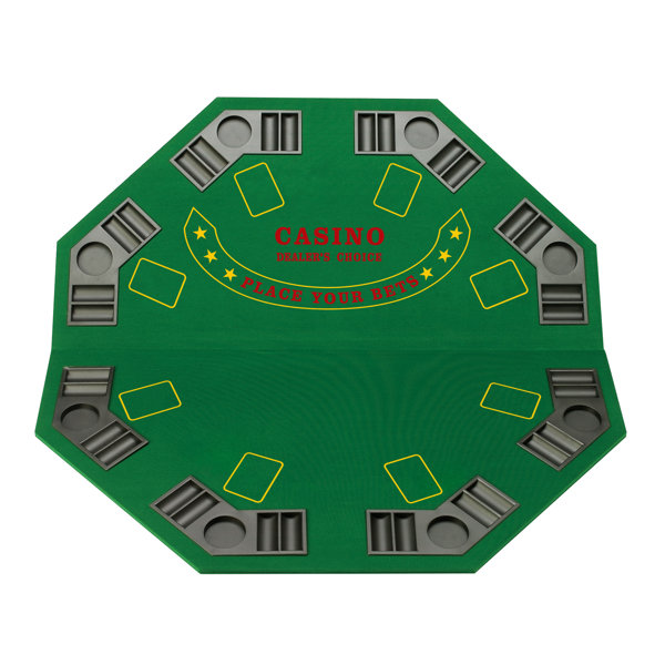 Fat Cat Half-Fold Poker Table with Accessories & Reviews | Wayfair