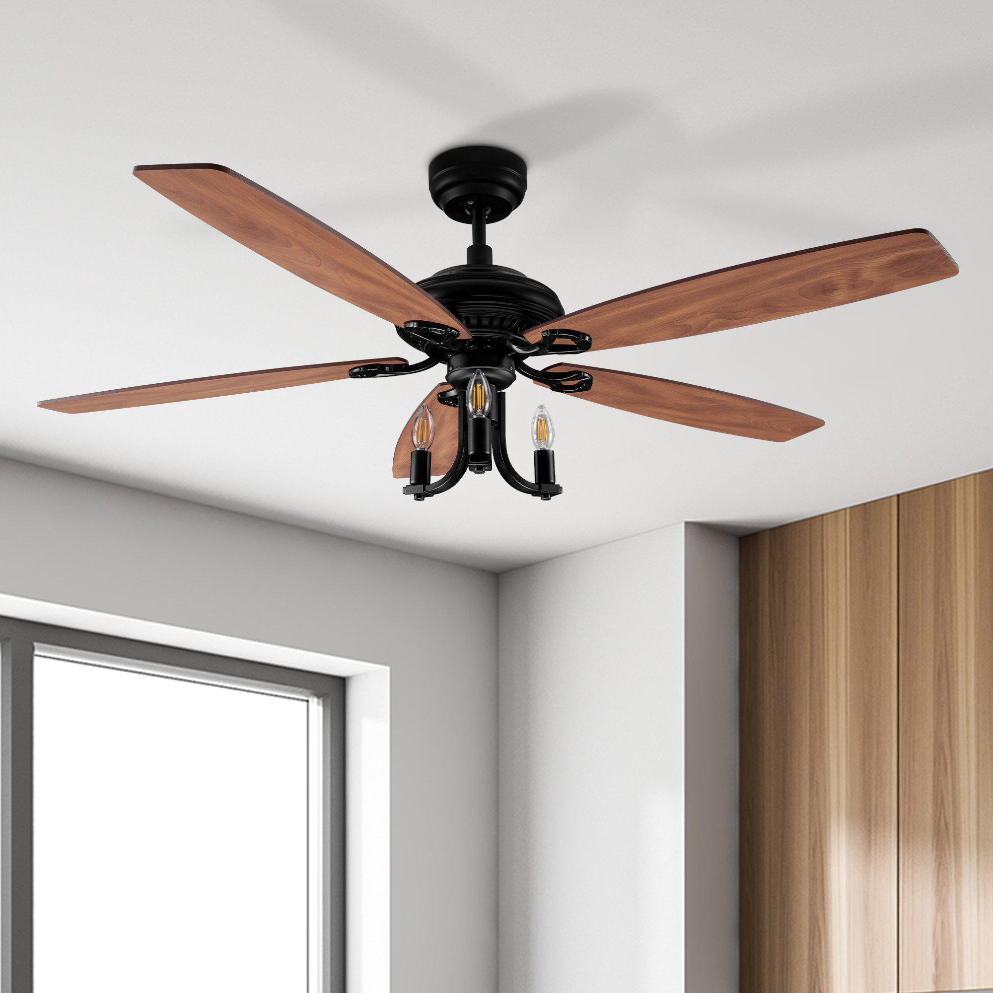 CEME 52'' 5 - Blade Ceiling Fan with | Wayfair