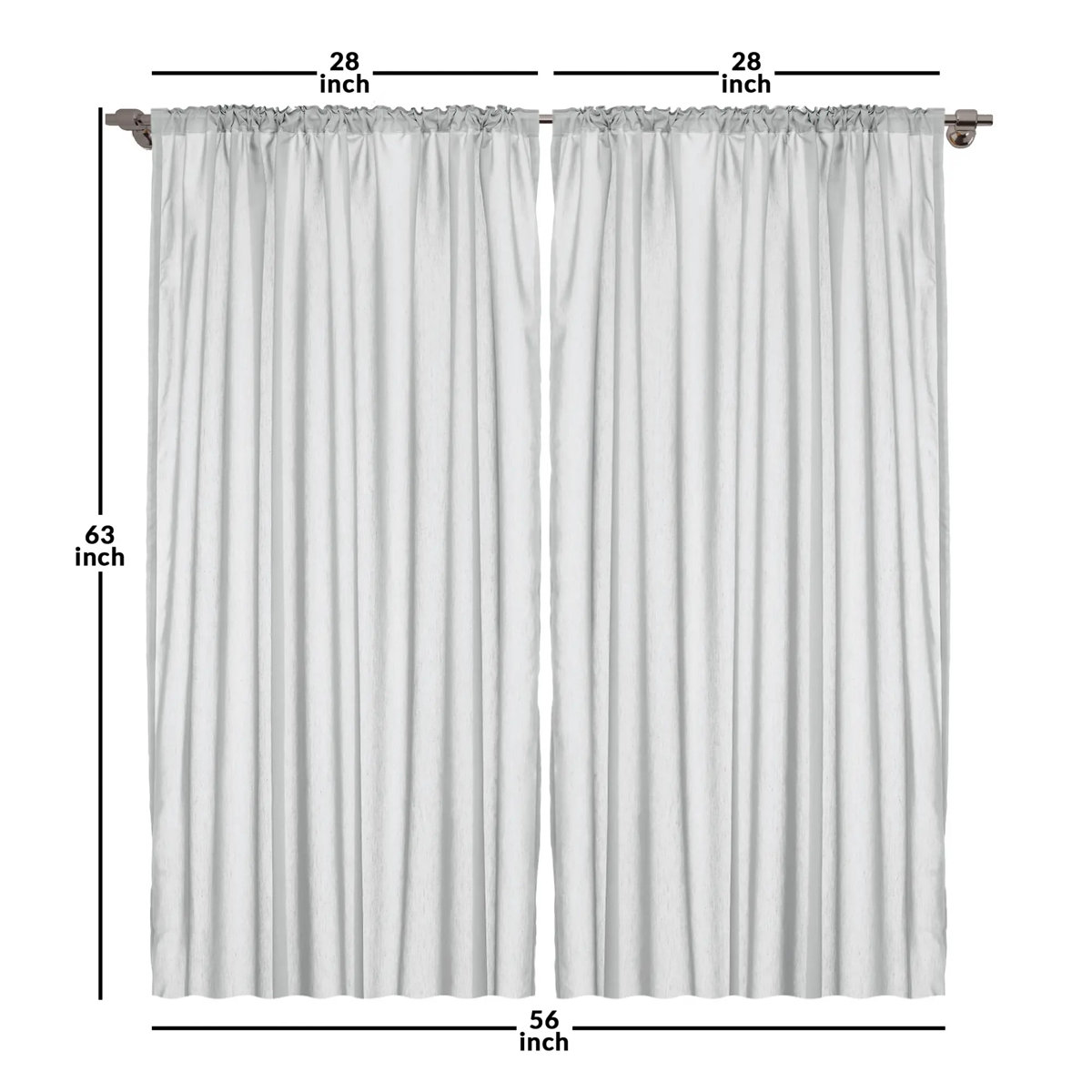 East Urban Home Ambesonne Vintage Window Curtains, Ornamental Tracery ...