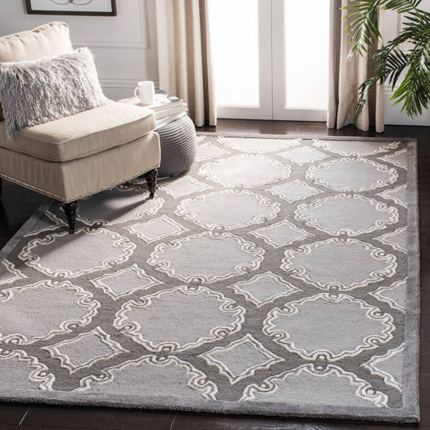Ebern Designs Cruz Ivory Blue Rug & Reviews | Wayfair