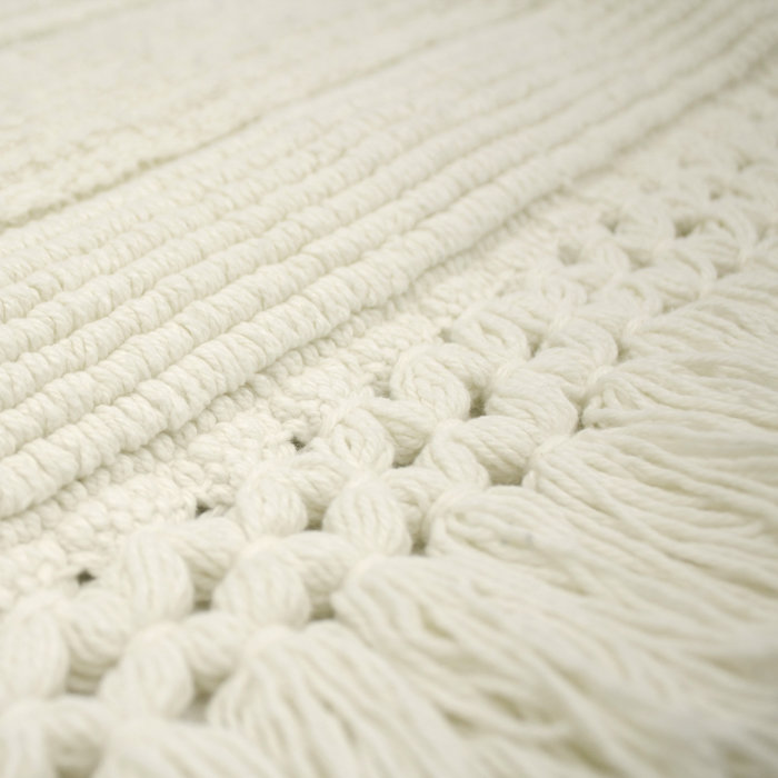 French Connection Safira Fringe Cotton 2 Piece Bath Rug Set & Reviews ...