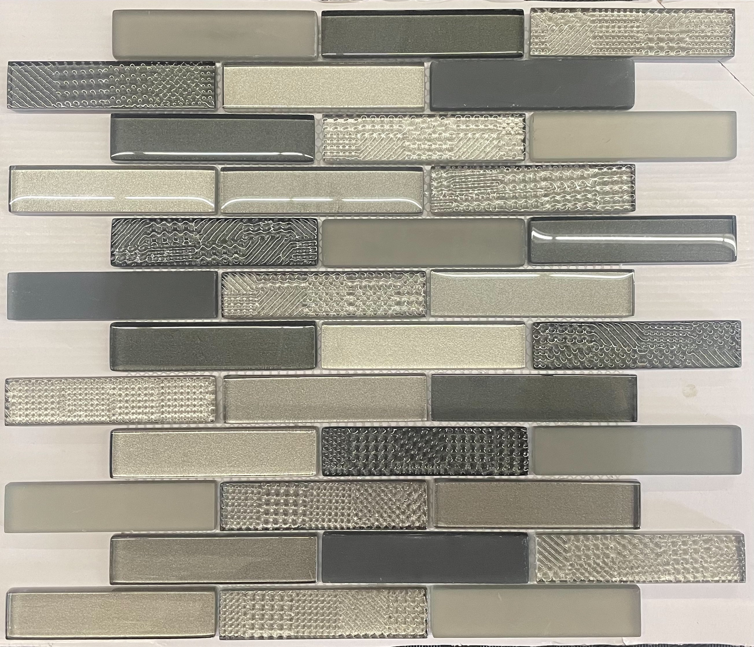 Mango Tile 1" x 3" Flat Glass Brick Joint Mosaic Wall Tile - Wayfair Canada