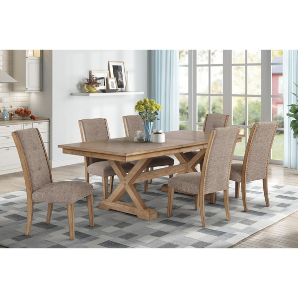Rosalind Wheeler Behah Extendable Dining Set | Wayfair