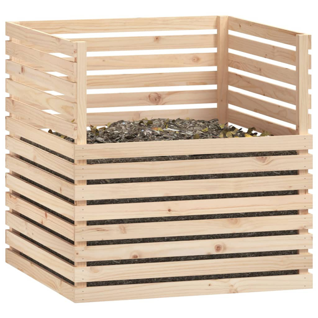 Dakota Fields Ansar Solid Wood Outdoor Compost Bin | Wayfair.co.uk