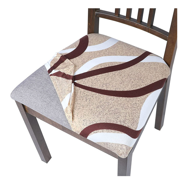 Wrought Studio Box Cushion Dining Chair Slipcover | Wayfair