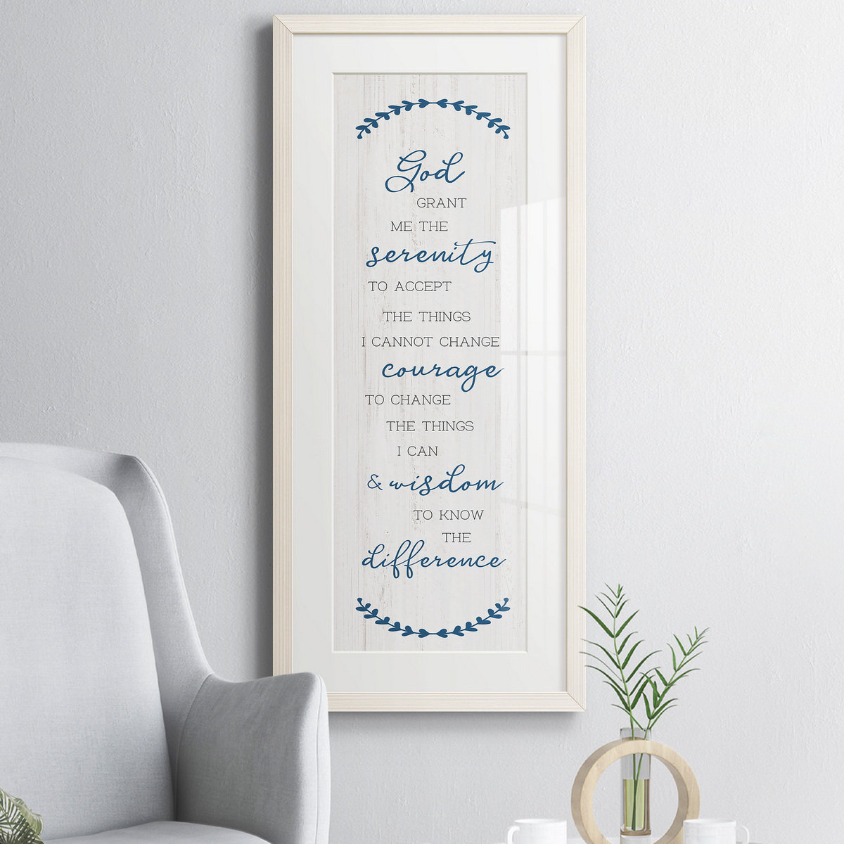 Trinx Serenity Prayer - Picture Frame Print | Wayfair
