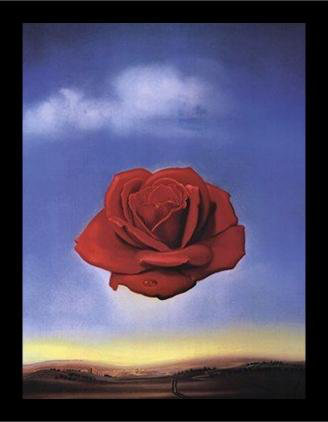 Vault W Artwork Meditative Rose C 1958 by Salvador Dali - Picture Frame ...