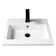 AGUA CANADA Polymarble Rectangular Drop-In Bathroom Sink with Overflow ...