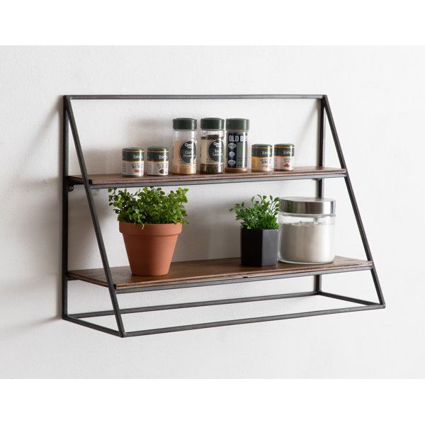 Union Rustic Talton Lander Hanging Floating Shelf | Wayfair