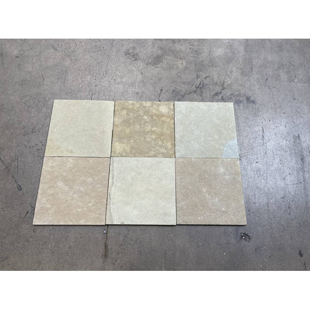 Stone & Tile Shoppe, Inc. Kota 16" x 16" Limestone Wall & Floor Tile ...