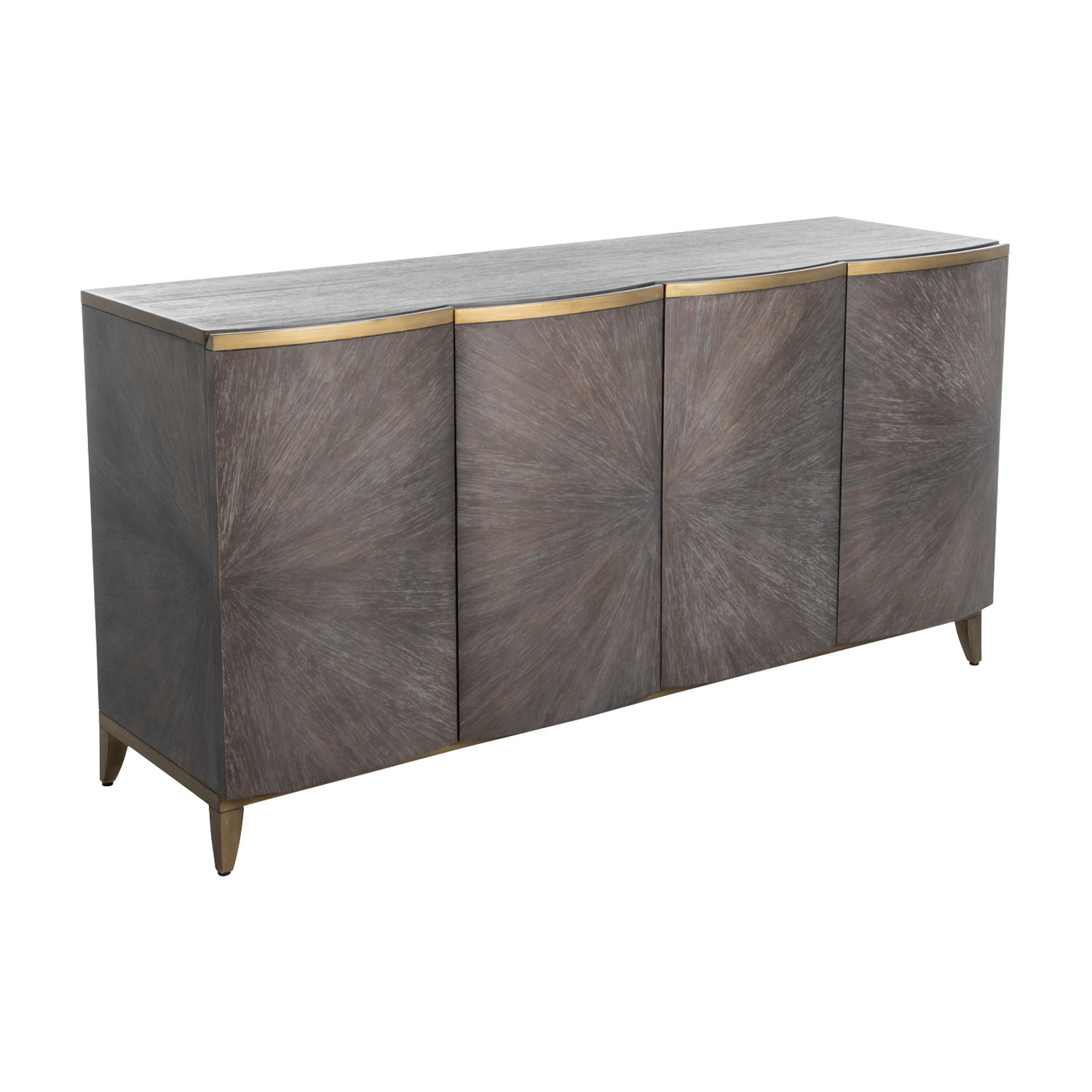 Gabby Pete 60" Wide Mindi Solid Wood Sideboard | Wayfair