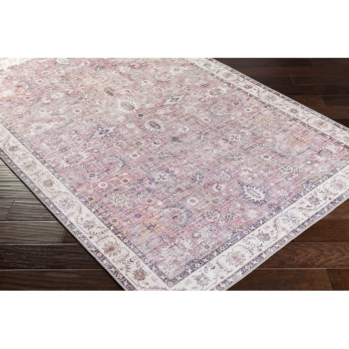 Langley Street Milan Performance Garnet/Mauve Rug & Reviews | Wayfair