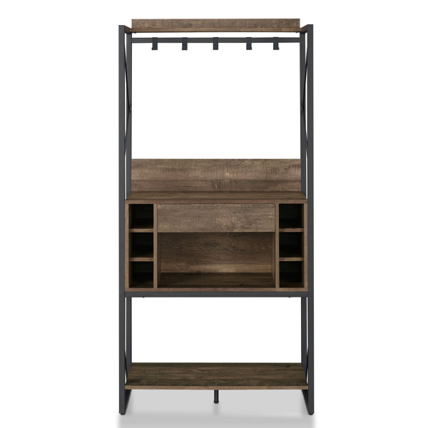 Trent Austin Design® Durrett 33.46'' Standard Baker's Rack with Wine ...