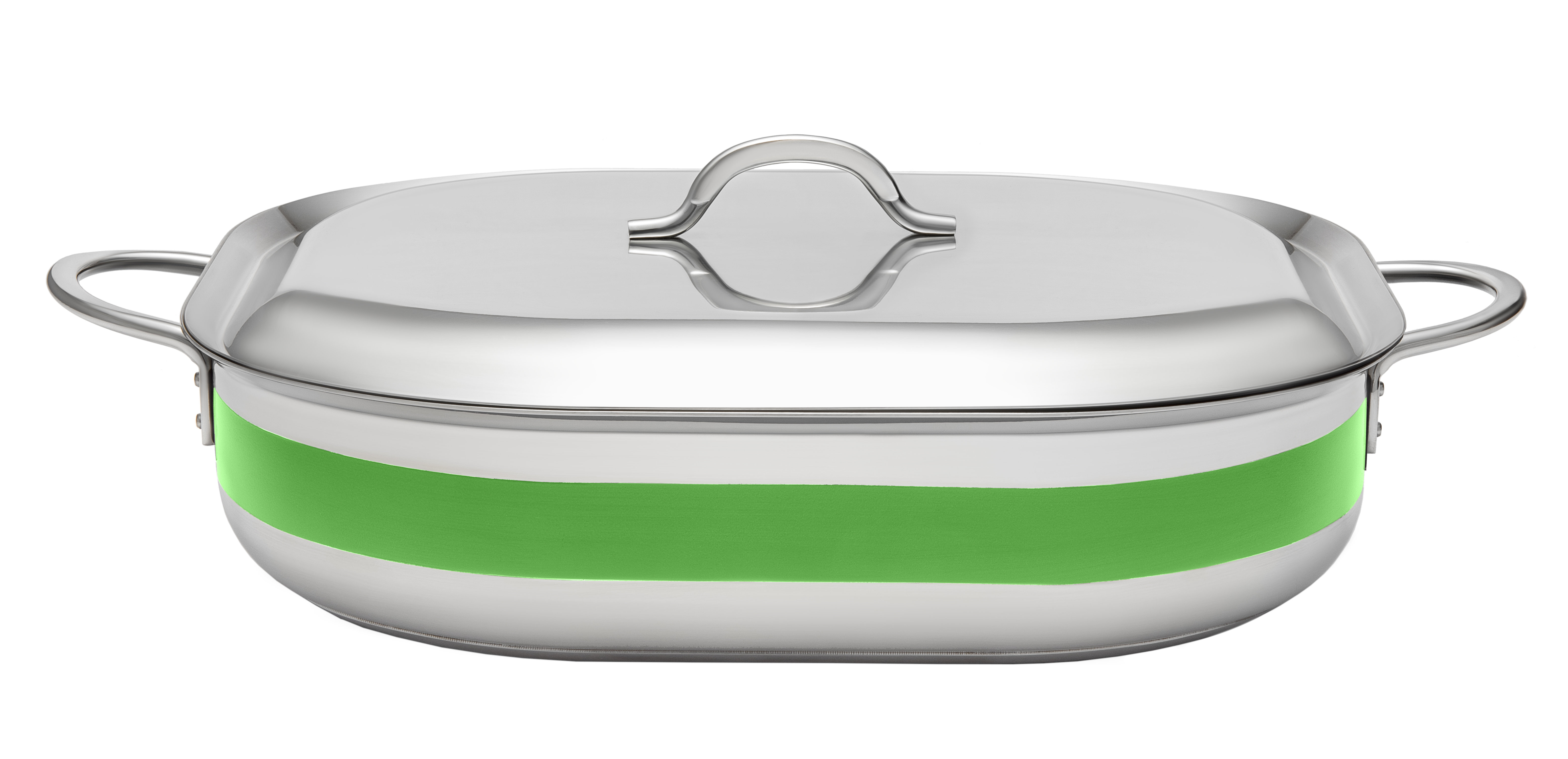 Bon Chef Stainless Steel Rectangular Braiser with Lid | Wayfair