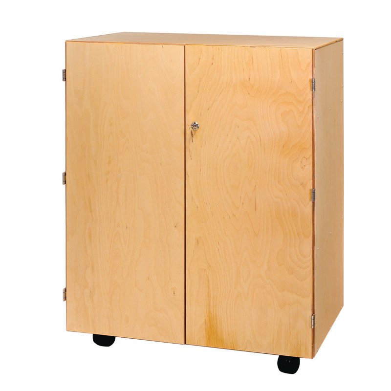 Childcraft Art Storage 5 Compartment Classroom Cabinet with Doors | Wayfair