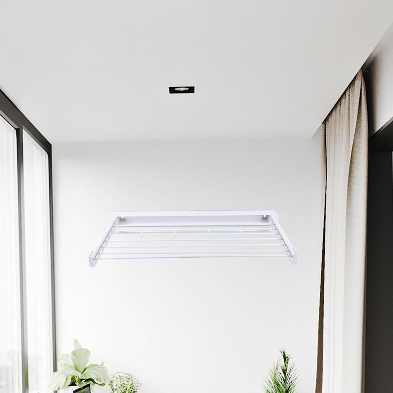 Rebrilliant Collapsible Wall-Mounted Drying Rack & Reviews | Wayfair