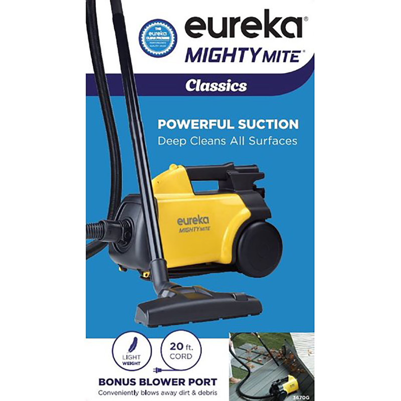 Eureka Mighty Mite Lightweight Canister Vacuum & Reviews | Wayfair