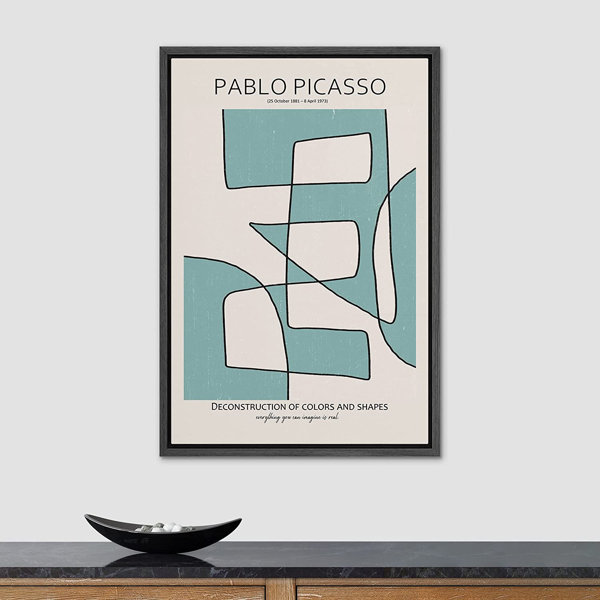 SIGNLEADER Abstract Shapes Illustrations by Pablo Picasso - Graphic Art ...