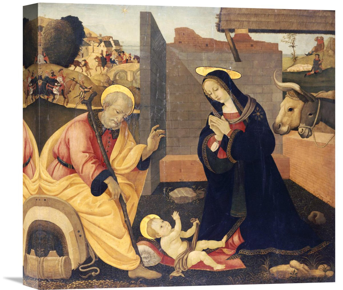 Global Gallery The Nativity by Filippo Lippi - Print on Canvas | Wayfair