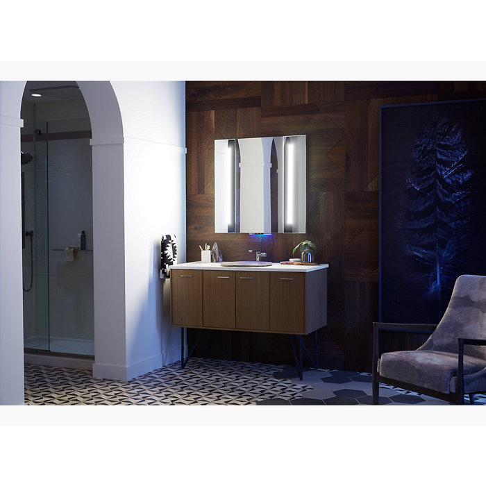 Kohler Verdera® Voice Lighted Mirror with Amazon Alexa & Reviews | Wayfair
