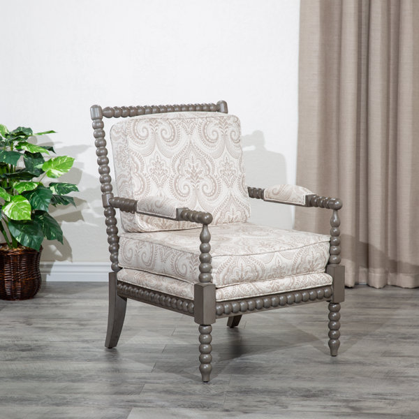 Black-spindle-accent-chair | Wayfair