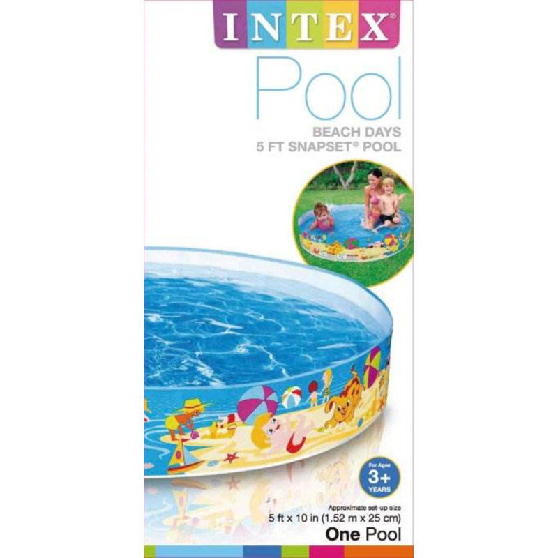 Intex Beach Days Snap Set Pool | Wayfair