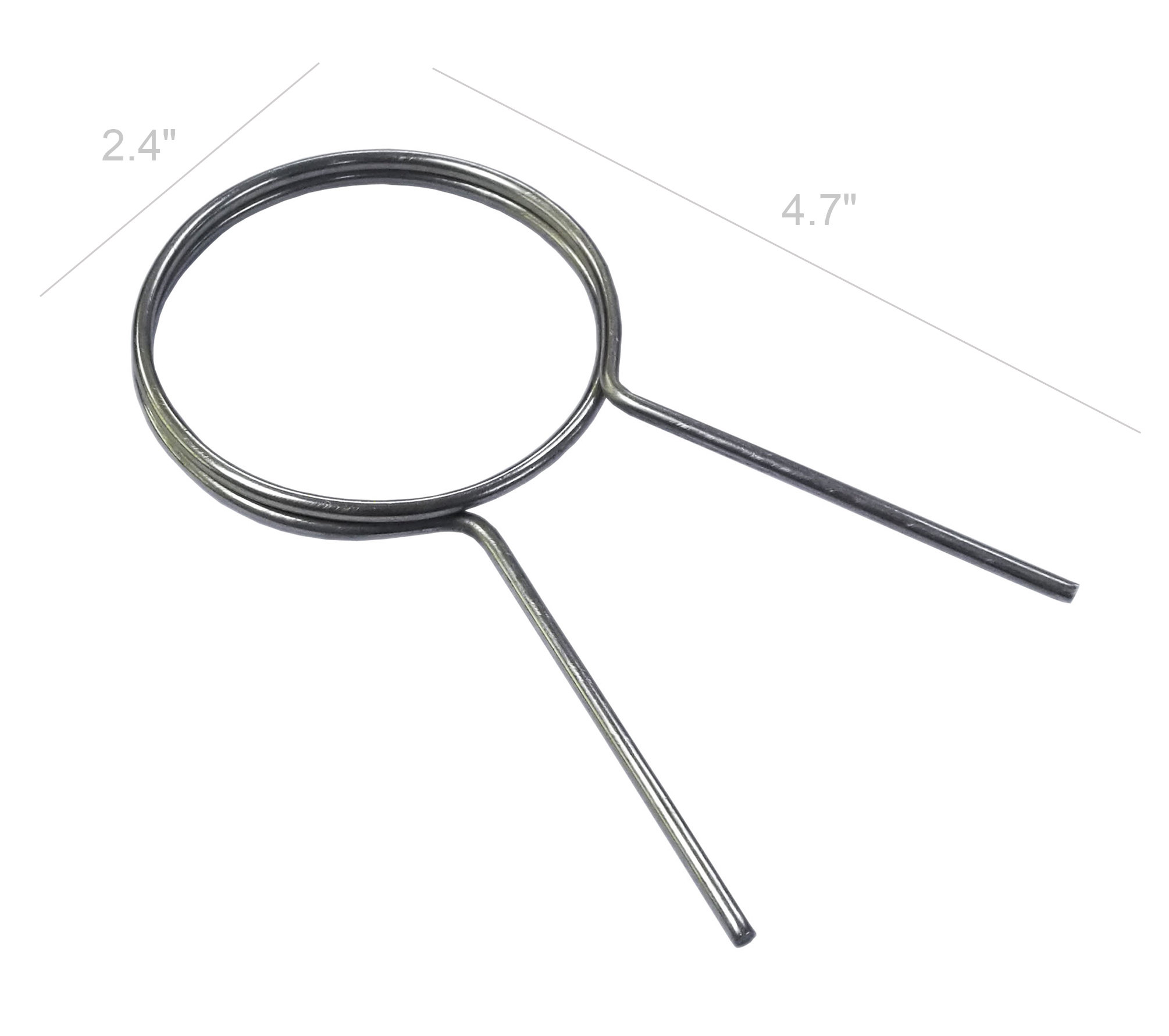 Fixturedisplays® Metal Pigtail Sign Holder Sign Stake For Retail Rack ...