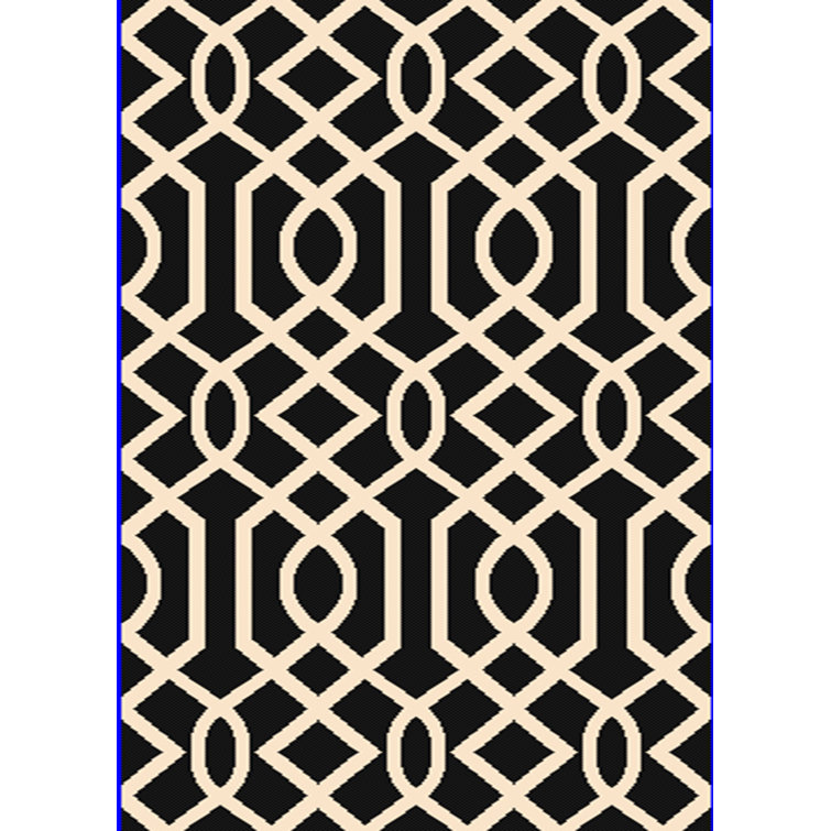 Dynamic Rugs Passion Black/White Rug | Wayfair