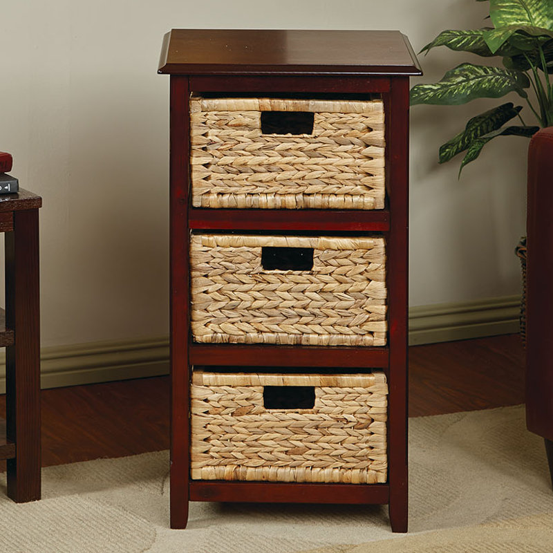 Longshore Tides Ottilie 16.5" 3 Drawer Storage Chest & Reviews | Wayfair