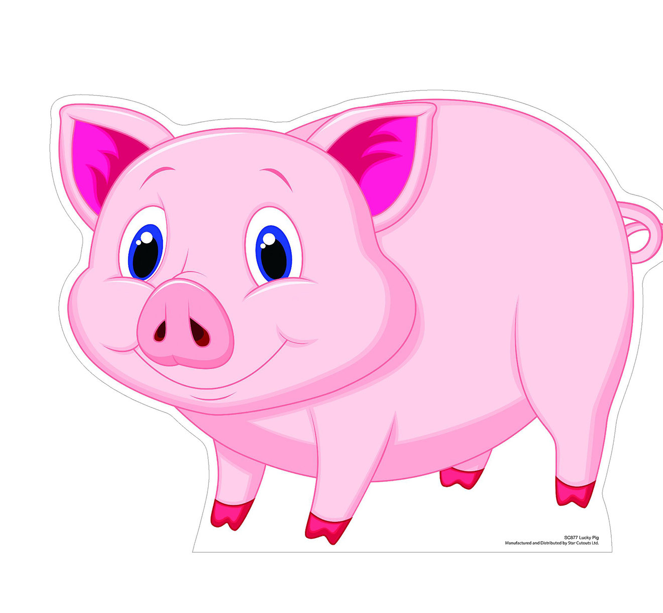 Star Cutouts Lucky Pig Aka Glucksschwein Cardboard Standup | Wayfair Star Cutouts Lucky Pig Aka Glucksschwein Cardboard Standup | Wayfair
